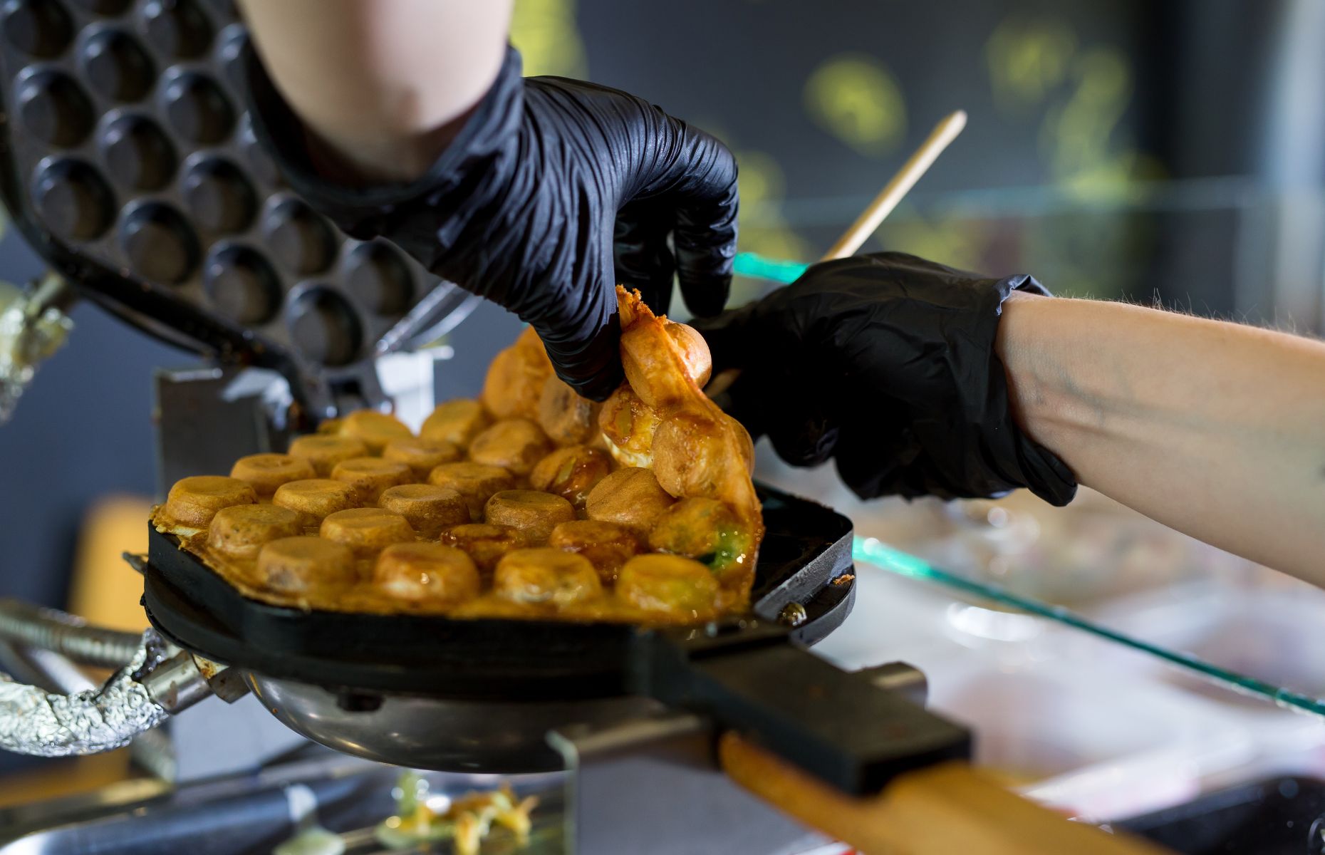 Gofry bąbelkowe – przepis na domowe gofry typu Bubble Waffles
